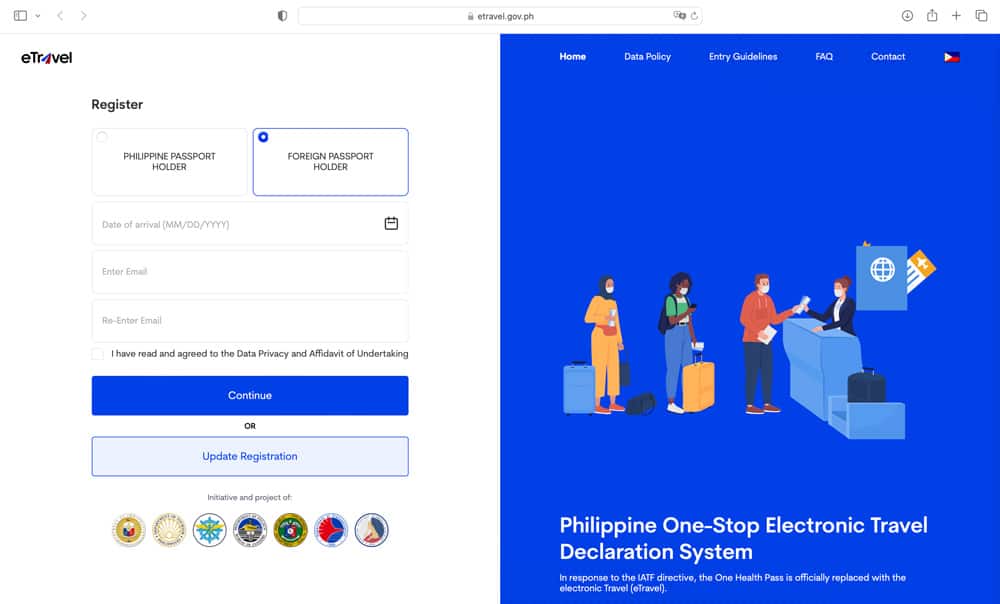 eTravel de Filipinas (eARRIVAL Card, One Health Pass): Guía Actualizada ...